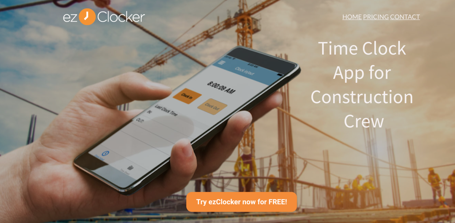 Best Time Clock Apps for Construction in 2024 - ezClocker